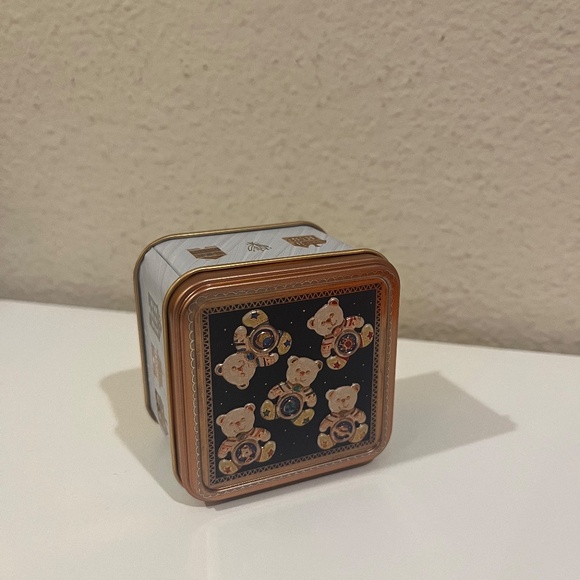 Storage & Organization | Vintage Decorative Tin Box With Bear Design ...